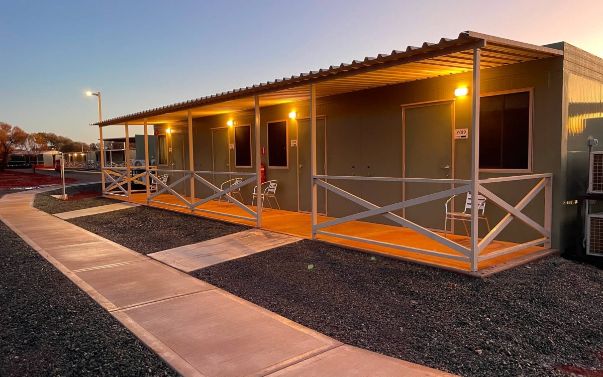 Sunrise Dam 100‑Person Village | Turnkey Remote Camp by TREKKA
